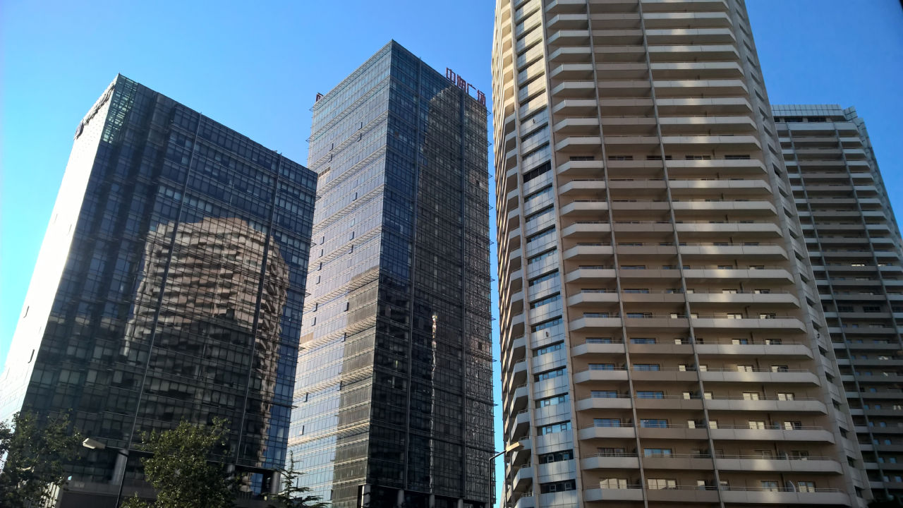 A Guomao, une des plus belles vues sur le Pékin moderne